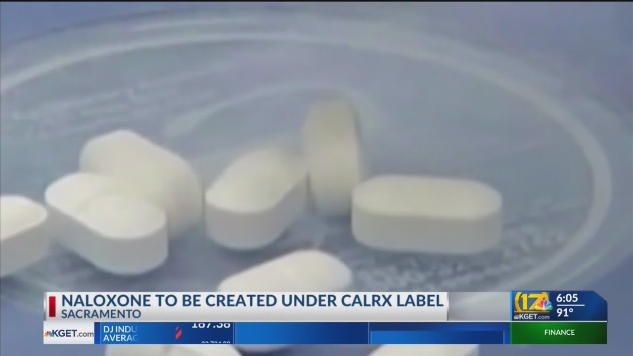 California to manufacture its own naloxone product under CalRx label ...