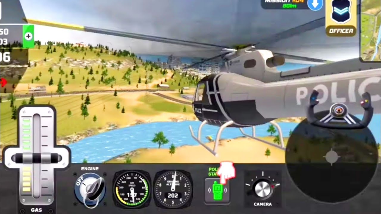 Police Officer Simulator - Flying Police Helicopter - Android Gameplay ...
