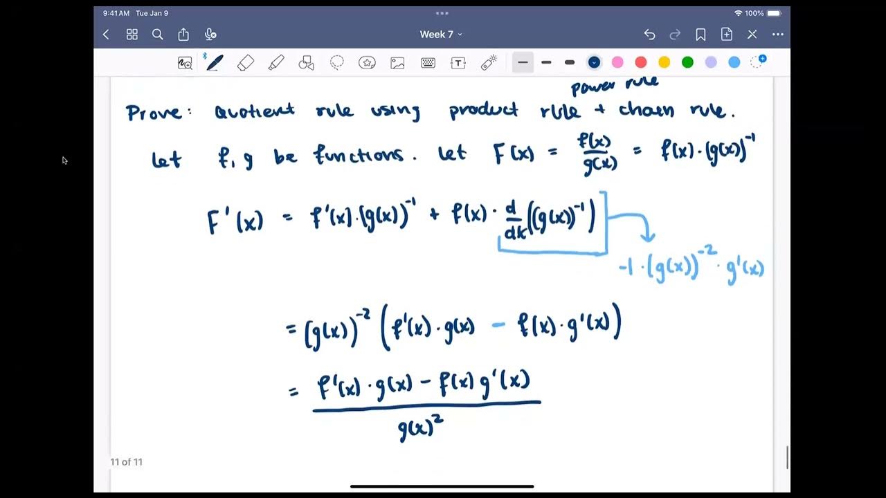 Single variable calculus lecture 17: Implicit differentiation - YouTube