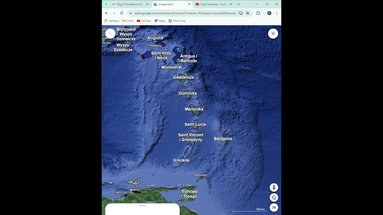Mapa Świata cz.1 Wschodnie Karaiby - YouTube