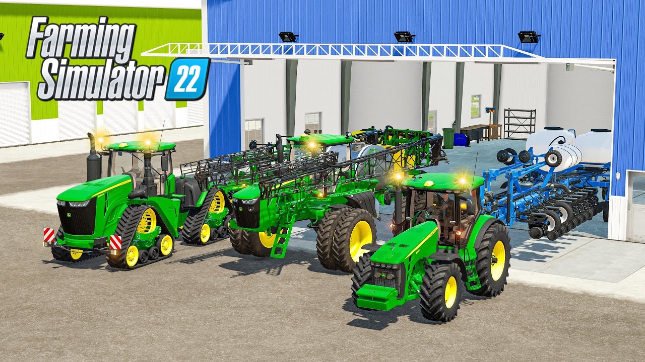 SUNFLOWER Plant & Liquid Fertilizer SPREADING In Fs22 | Farming ...