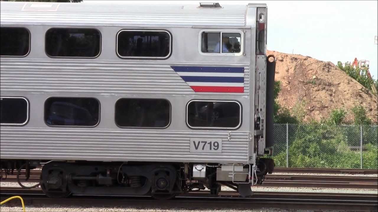 VRE Deadhead Departing Broad Run Yard - YouTube