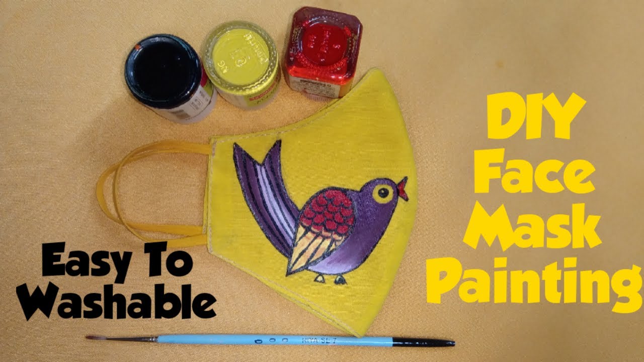 Face Mask Painting - Learn How To Paint Your Own Face Mask At Home ...
