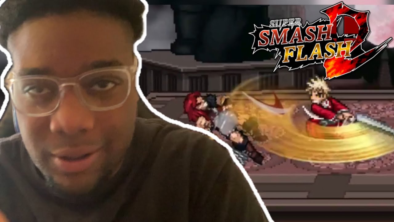 Playing Super Smash Flash 2 *This got 4 Anime Characters* - YouTube