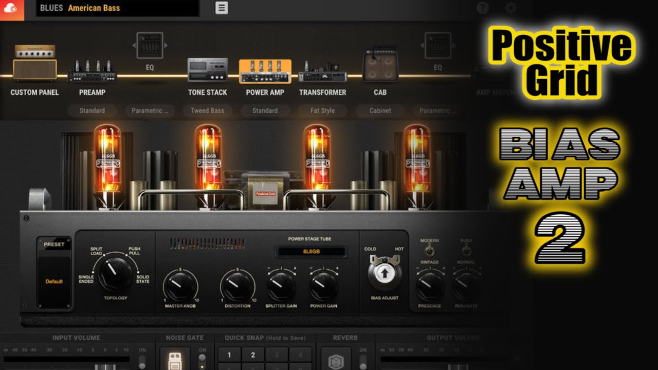 Positive Grid BIAS AMP 2 - Demo - YouTube