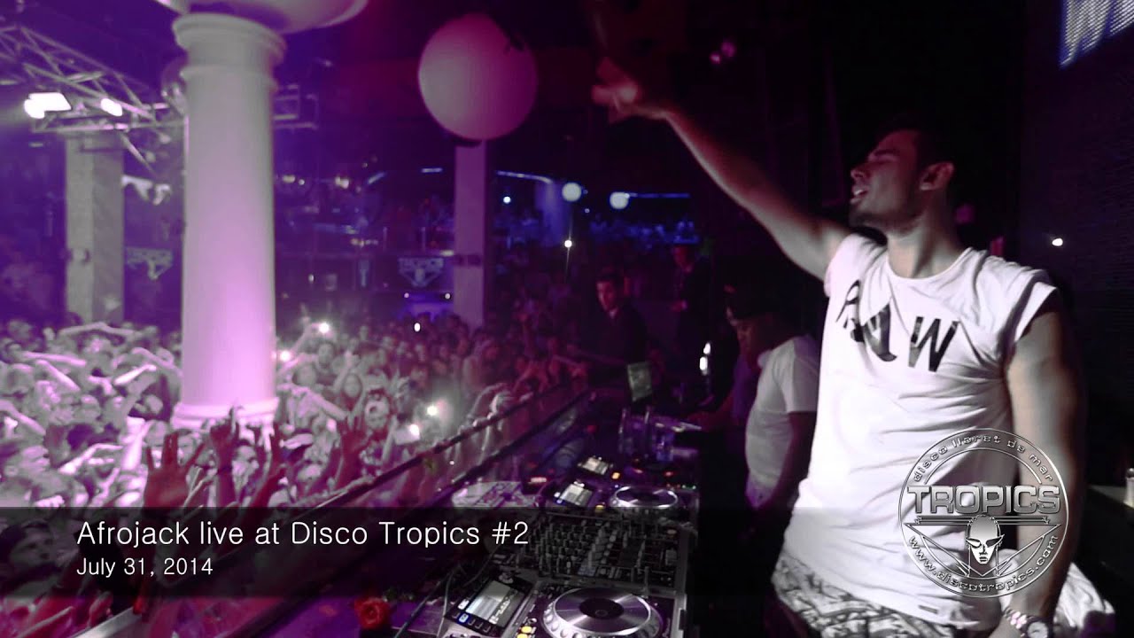 Afrojack at Disco Tropics 2014 (after movie #2) - YouTube