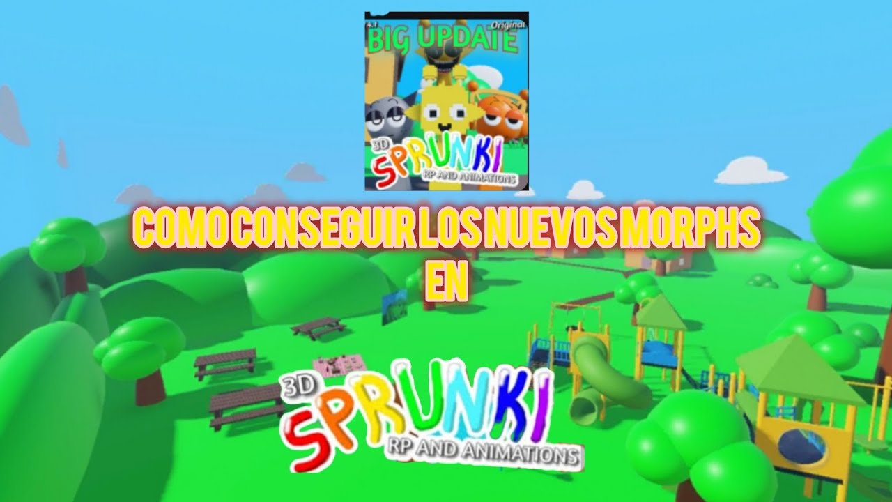 LA NUEVA ACTUALIZACIÓN DE 3D SPRUNKI RP AND ANIMATIONS, - YouTube