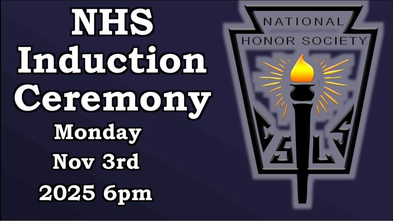 NHS Induction Ceremony Nov 3 2025 1 - YouTube