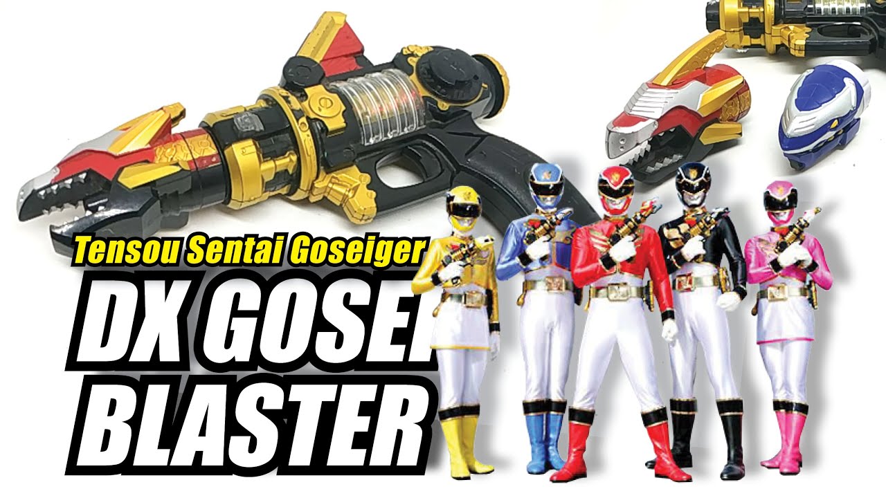 DX Gosei Blaster Tensou Sentai Goseiger Gun Pistol Bandai - YouTube