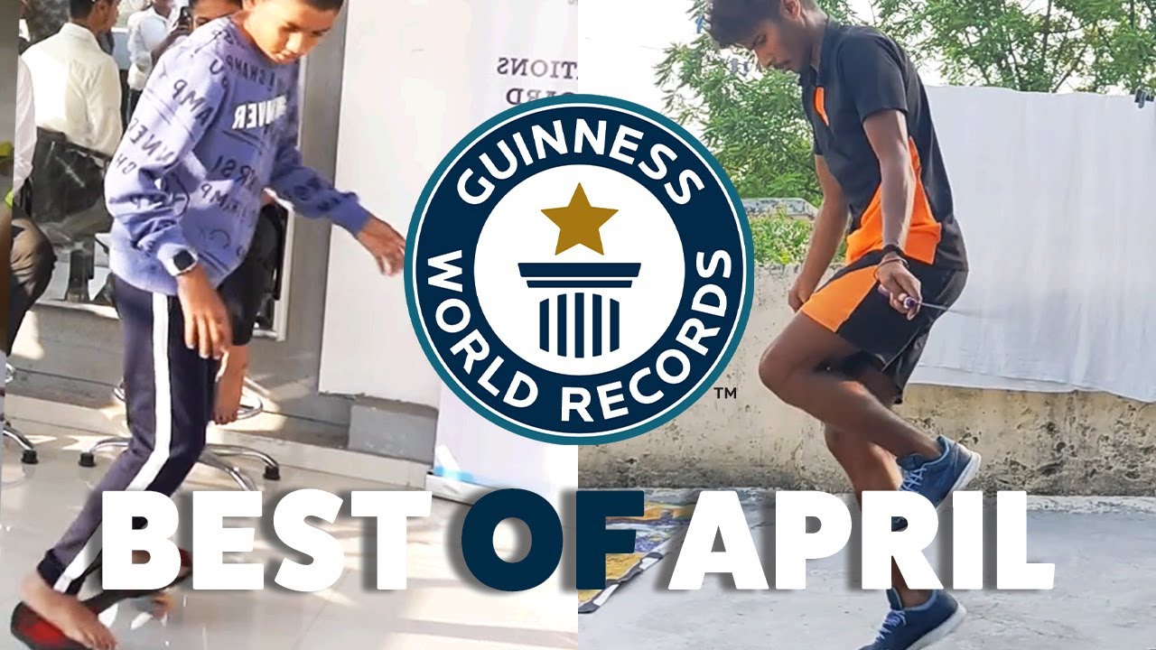 Best World Records of April | Can you BEAT these records? - YouTube
