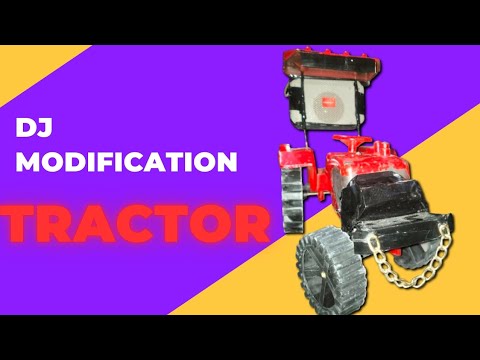 DJ Modified Tractor 😍 | Unique Tractor Design & Customization🤩#tractor ...