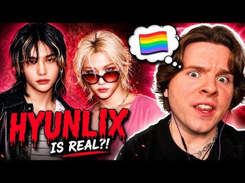 Bisexual Reacts to Stray Kids HYUNLIX Gay Moments