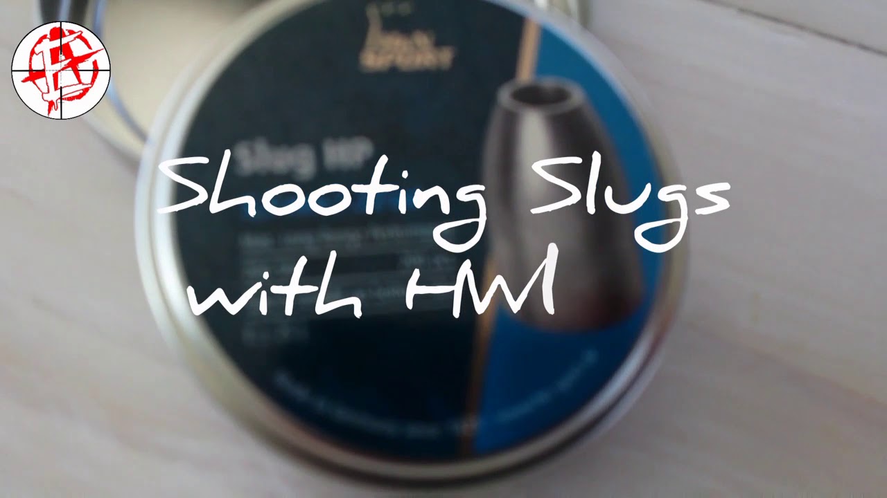 Impressive precision & accuracy: HW100 shooting H&N slugs (slug on slug ...