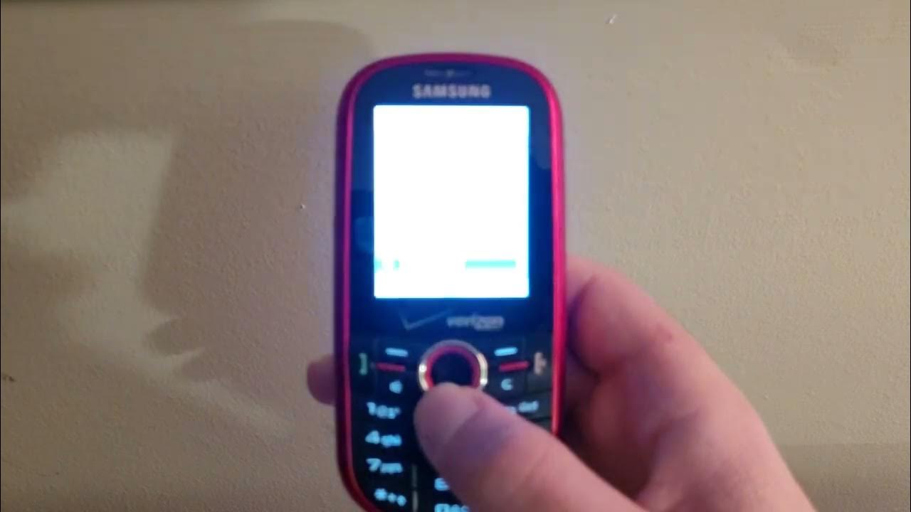 Samsung Intensity (SCH-U450) Ringtone and Sounds - YouTube