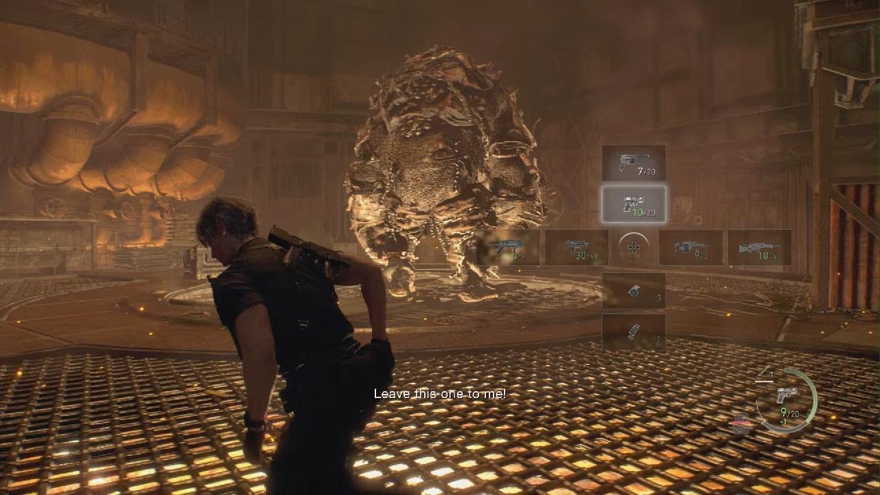 Resident Evil 4 The 2 Giants - YouTube