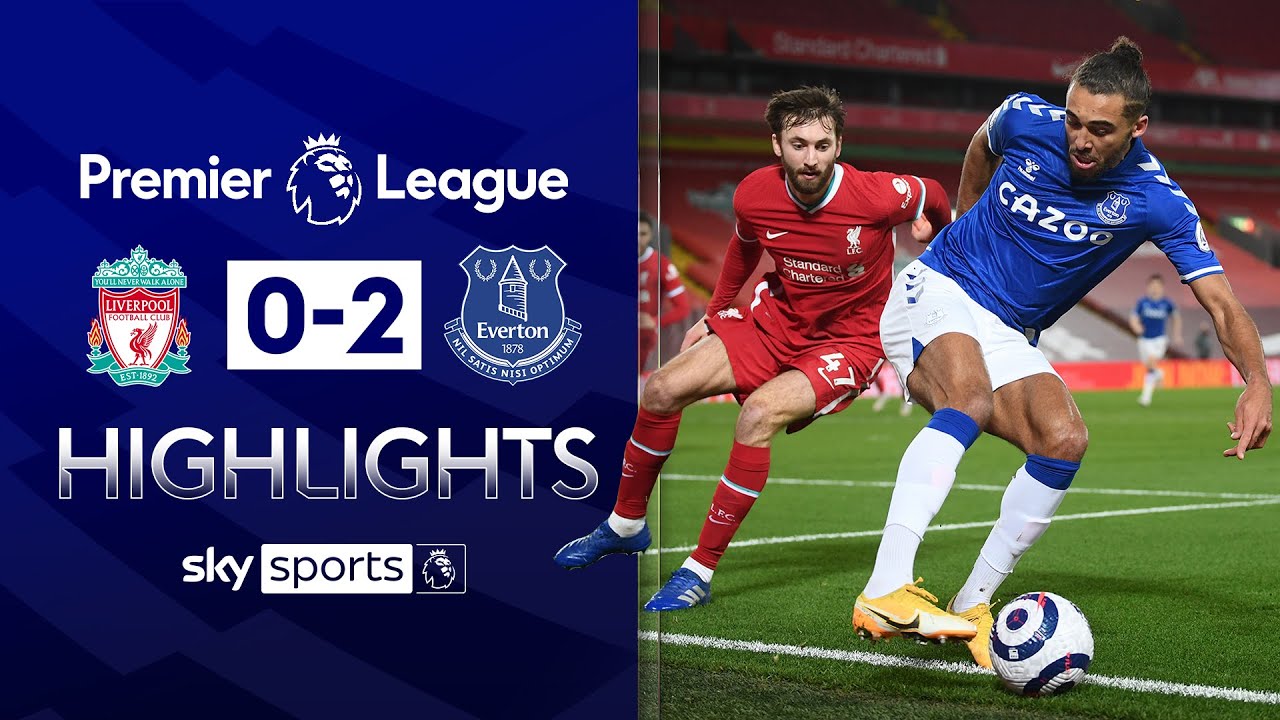 Everton beat Liverpool at Anfield for first time since 1999 ...