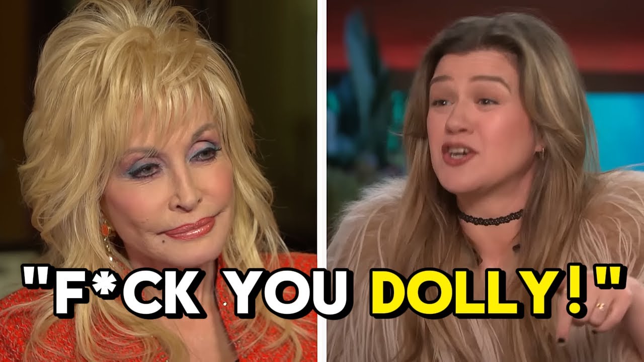 Dolly Parton Kicked Off Kelly Clarkson's Show After Heated Clash - YouTube