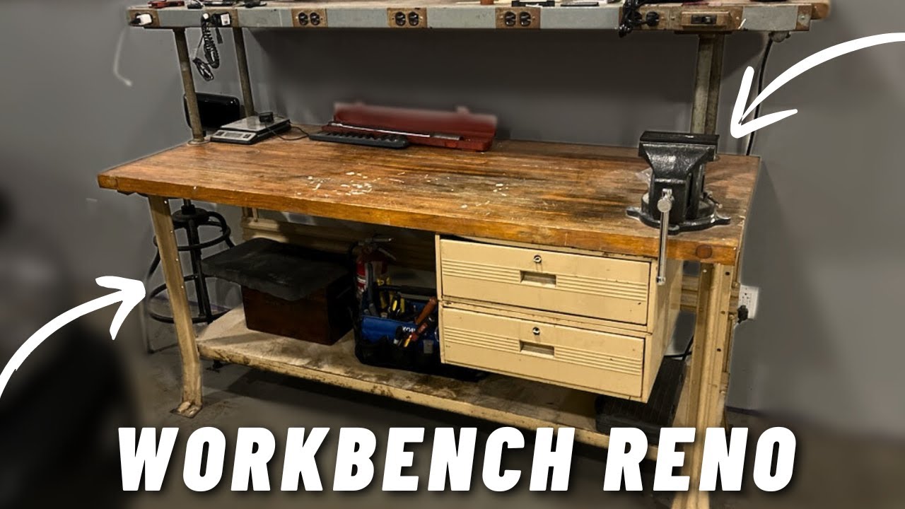 Restoring An Old Beat Up Workbench | Workbench Reno - YouTube