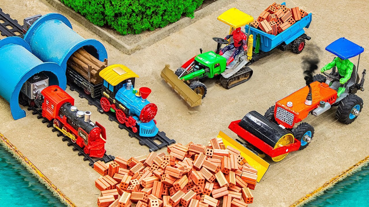 Diy tractor making traffic light science project | Diy heavy tractor ...