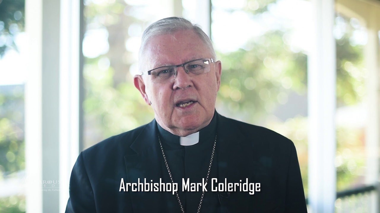 Archbishop Mark Coleridge - Parousia Media Endorsement - YouTube