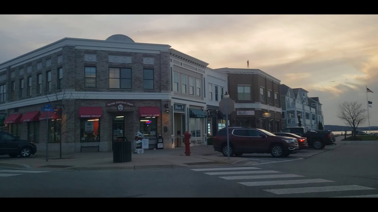 Boyne City Michigan, 49712, Boyne City MI, Driving Main Street - YouTube