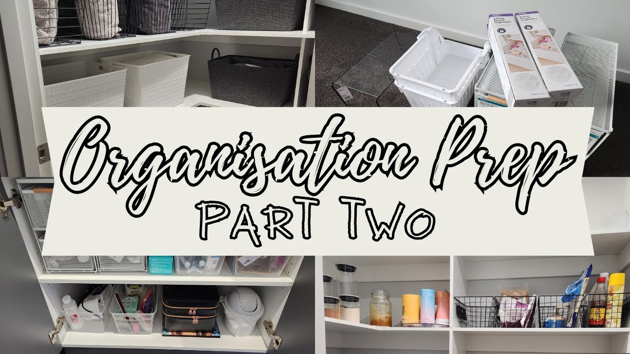 Organization Prep Part 2 - YouTube