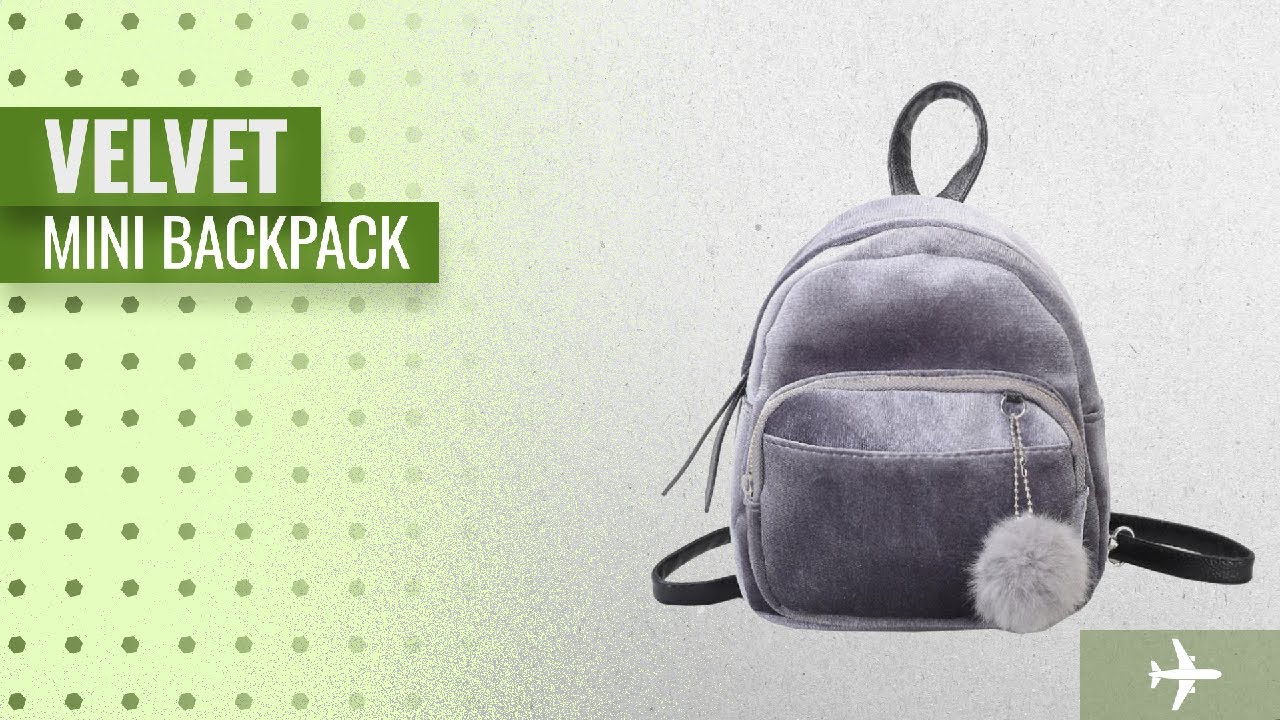 Our Favorite Mini Backpack Velvet [2018]: Women Backpack Fashion Mini ...