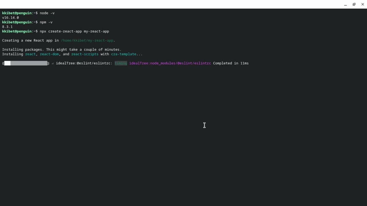 How To Initialize A React Application From The Terminal YouTube How To Initialize A React Application From The Terminal YouTube