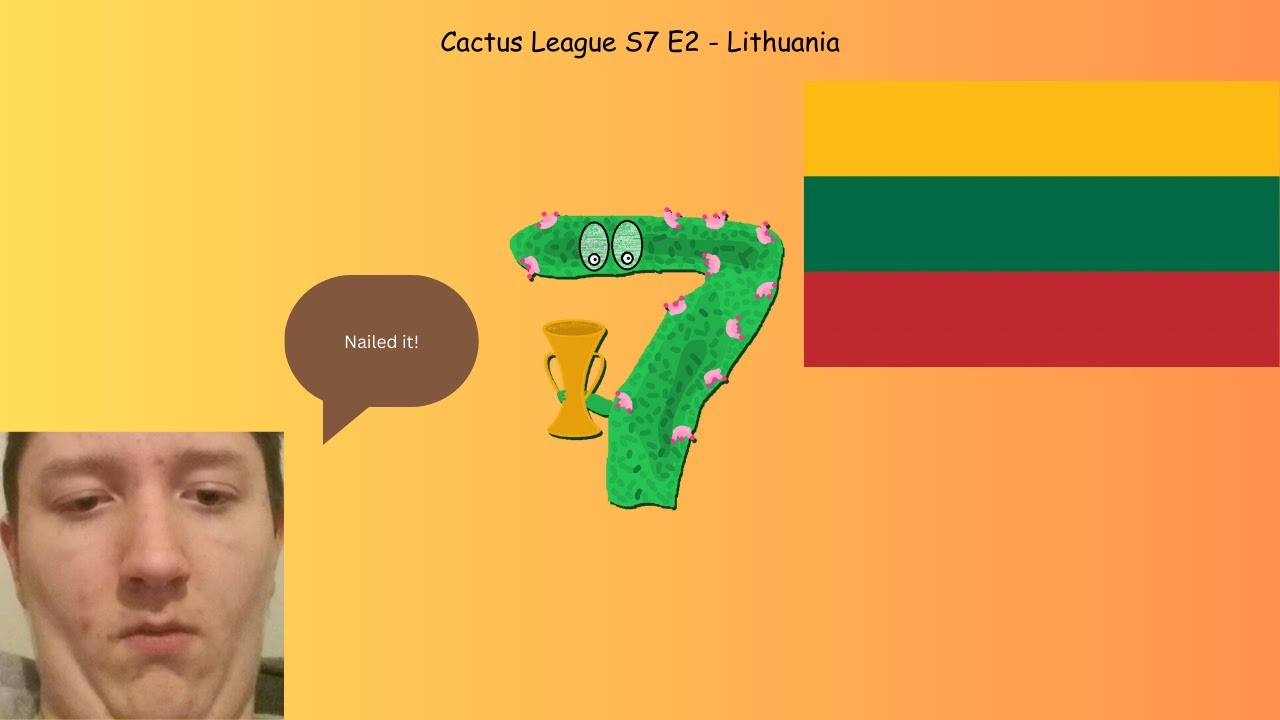 He's a Top 10 Menace - Cactus League S7E2 (Lithuania) - YouTube