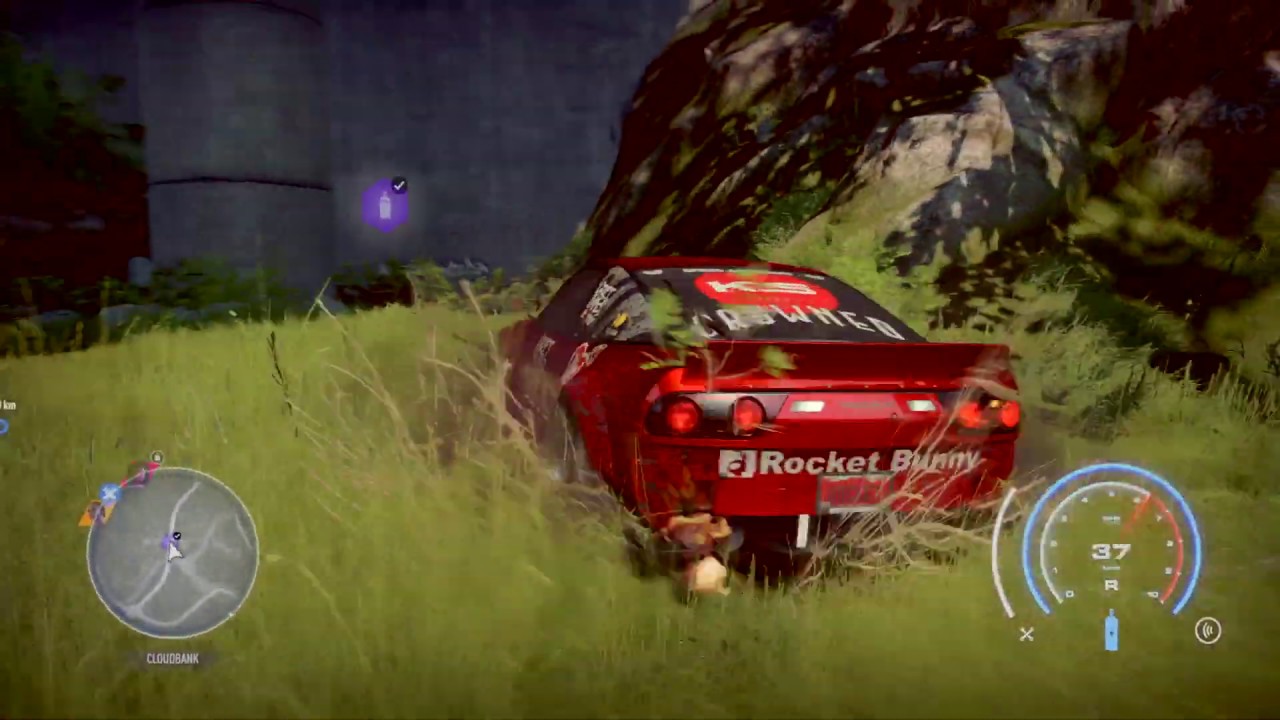 Where to find "most wanted" sticker NFS Heat - YouTube