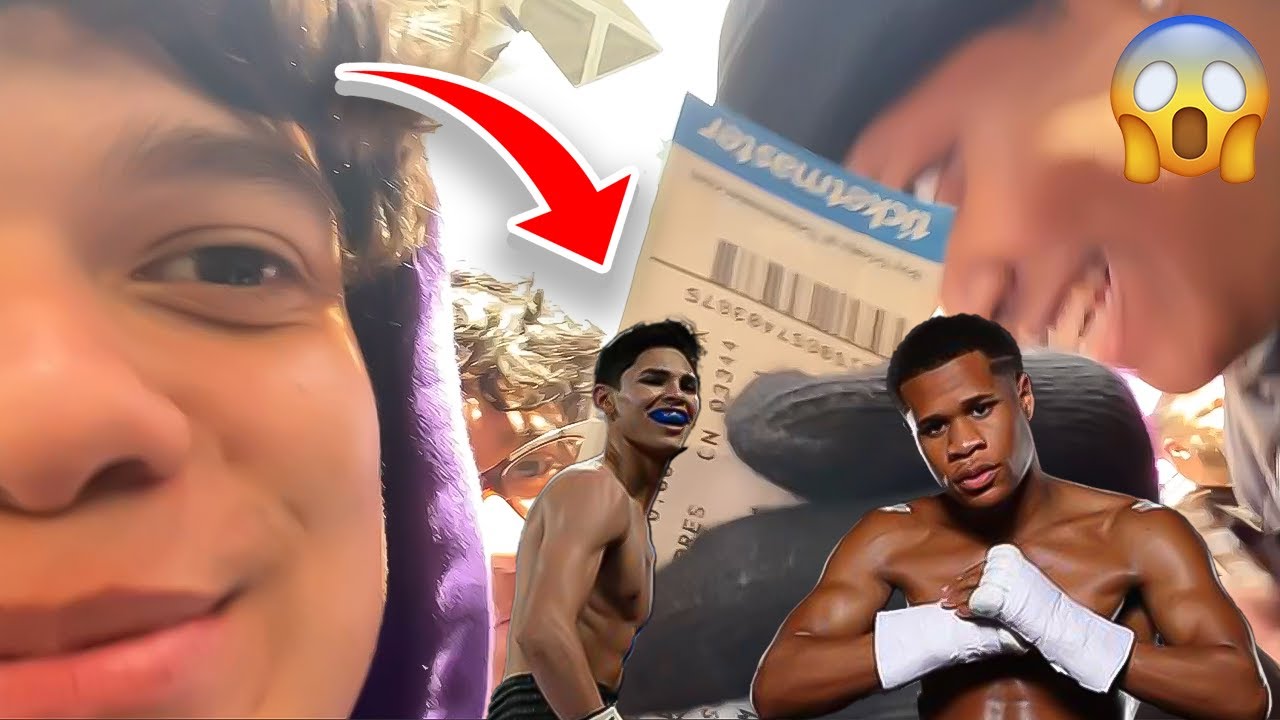 We went to the Devin Haney Ryan Garcia press conference in NYC ...