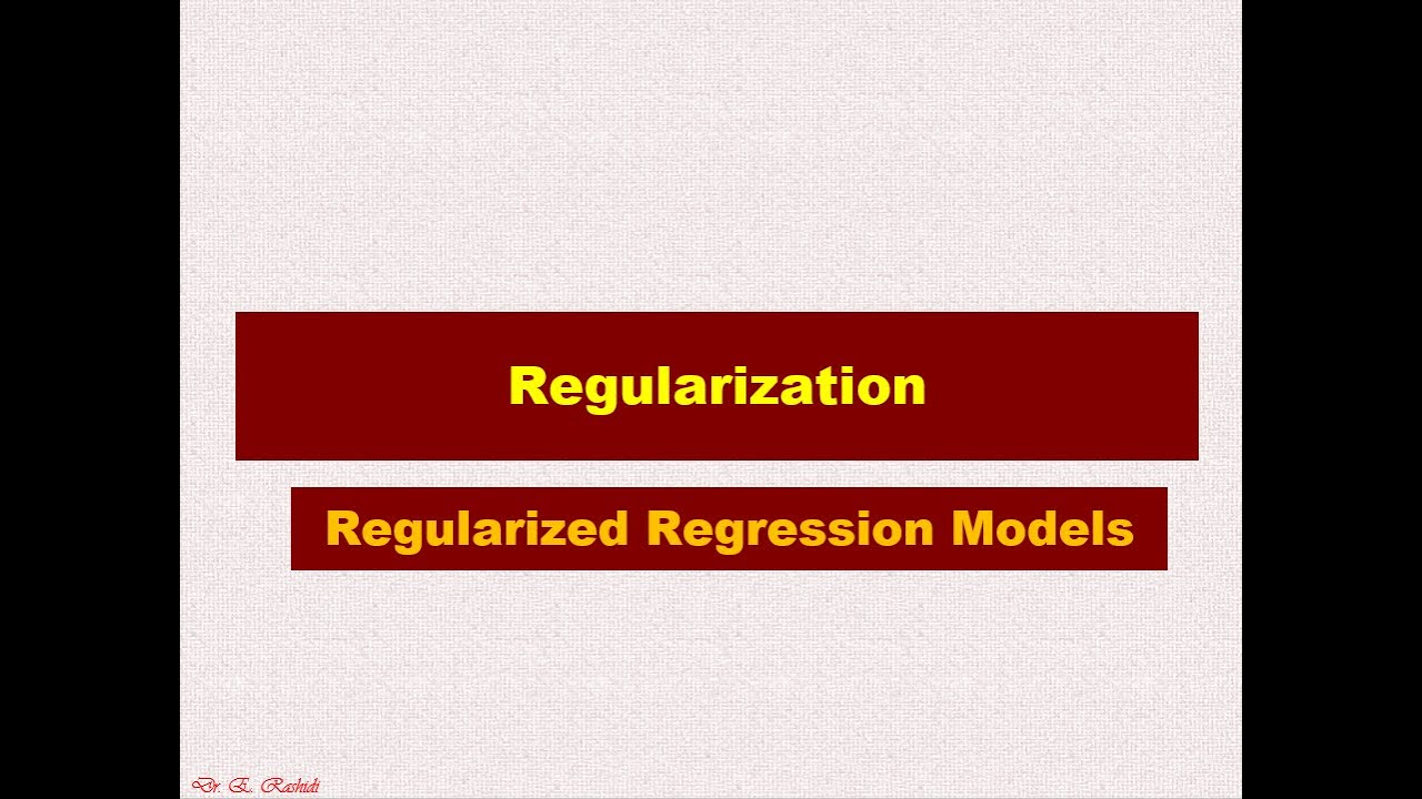 Regularization - YouTube