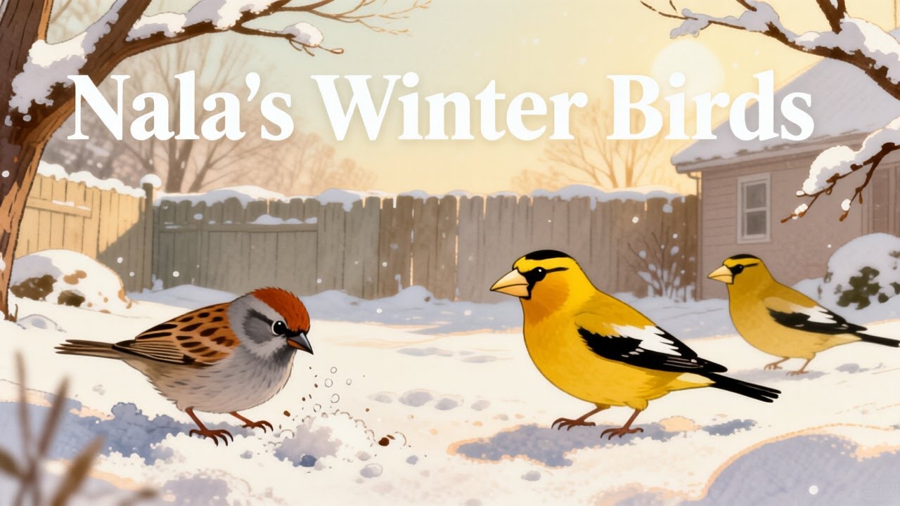 Nala's Winter Birds Stories for BHNIC | #Birds #Winter #Kindness # ...