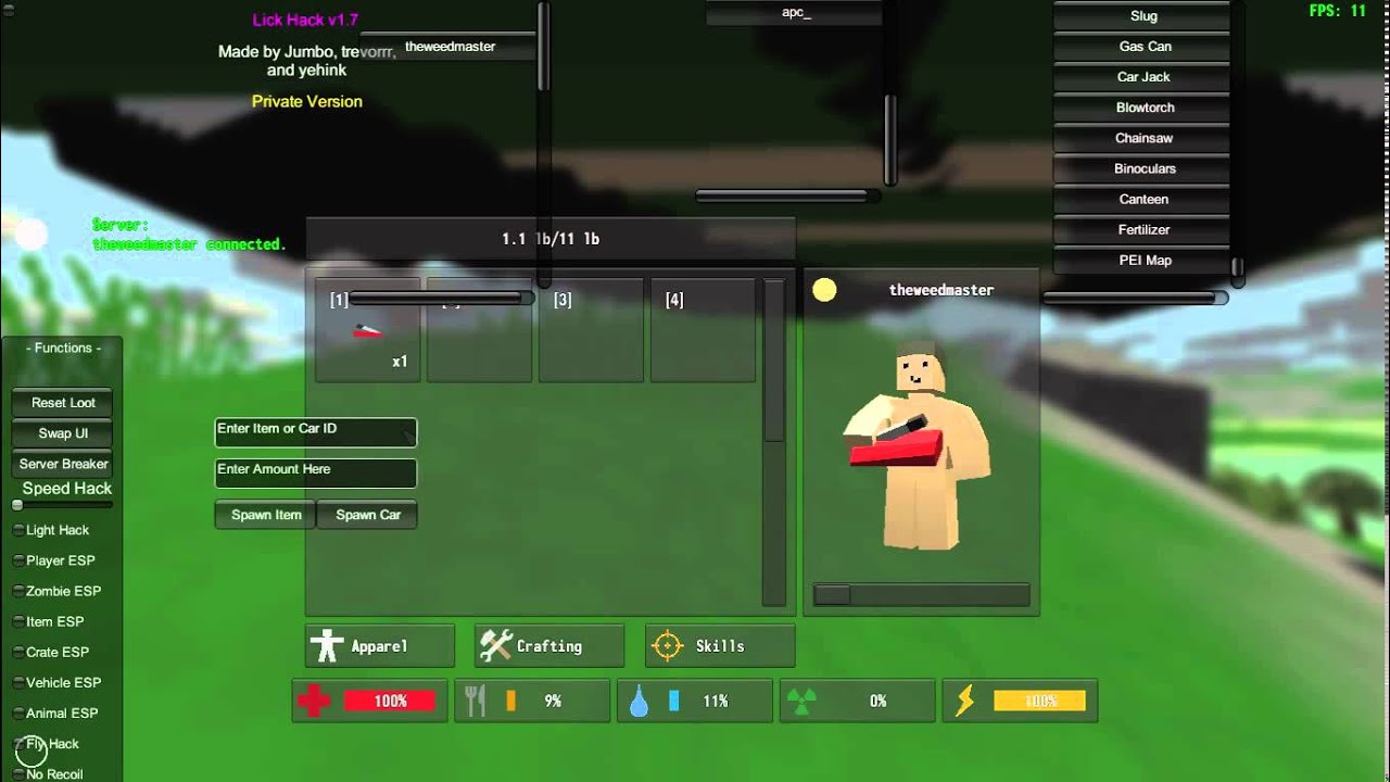 [Updated Link] Best unturned hacks,TP, Item spawn, And Esp [Updated ...