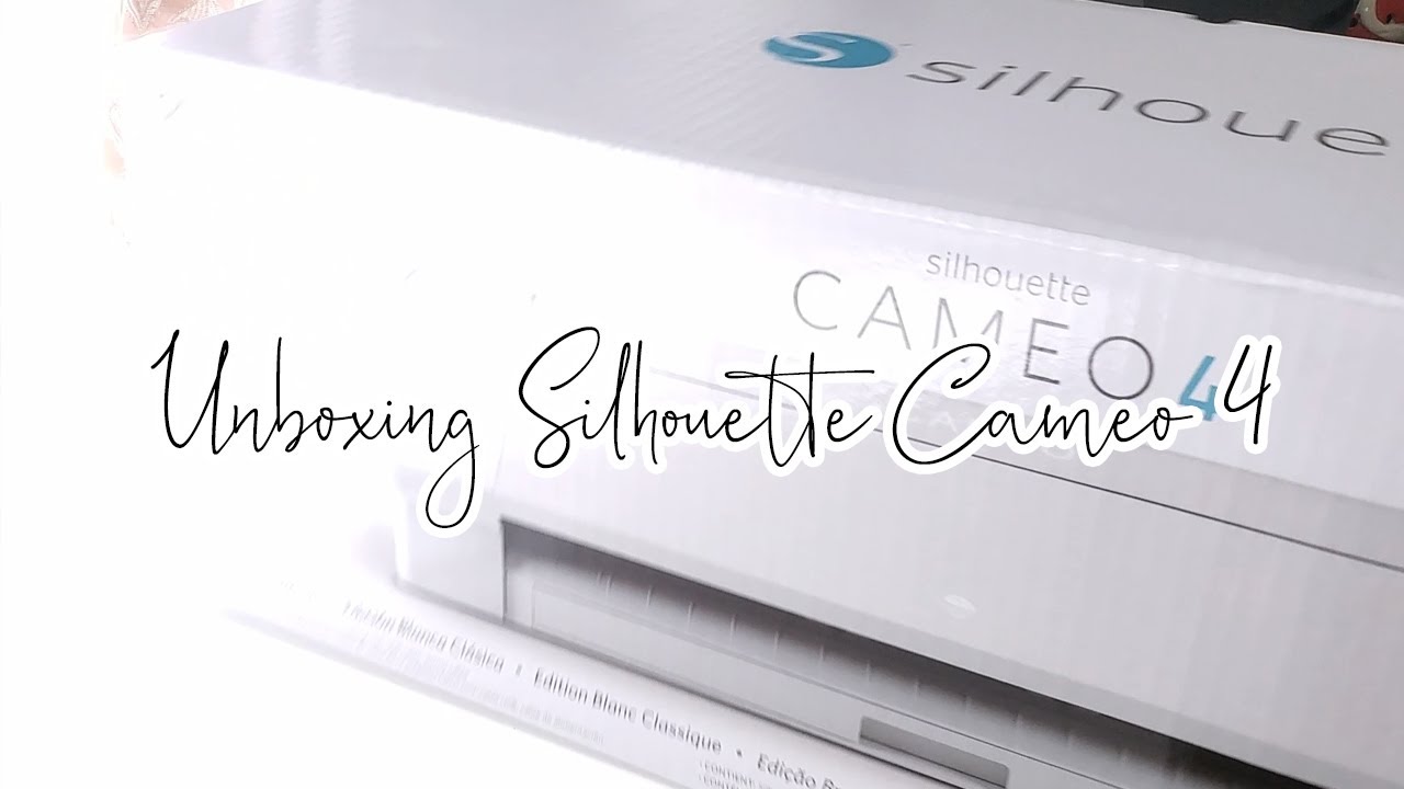 Unboxing The Silhouette Cameo 4 - YouTube