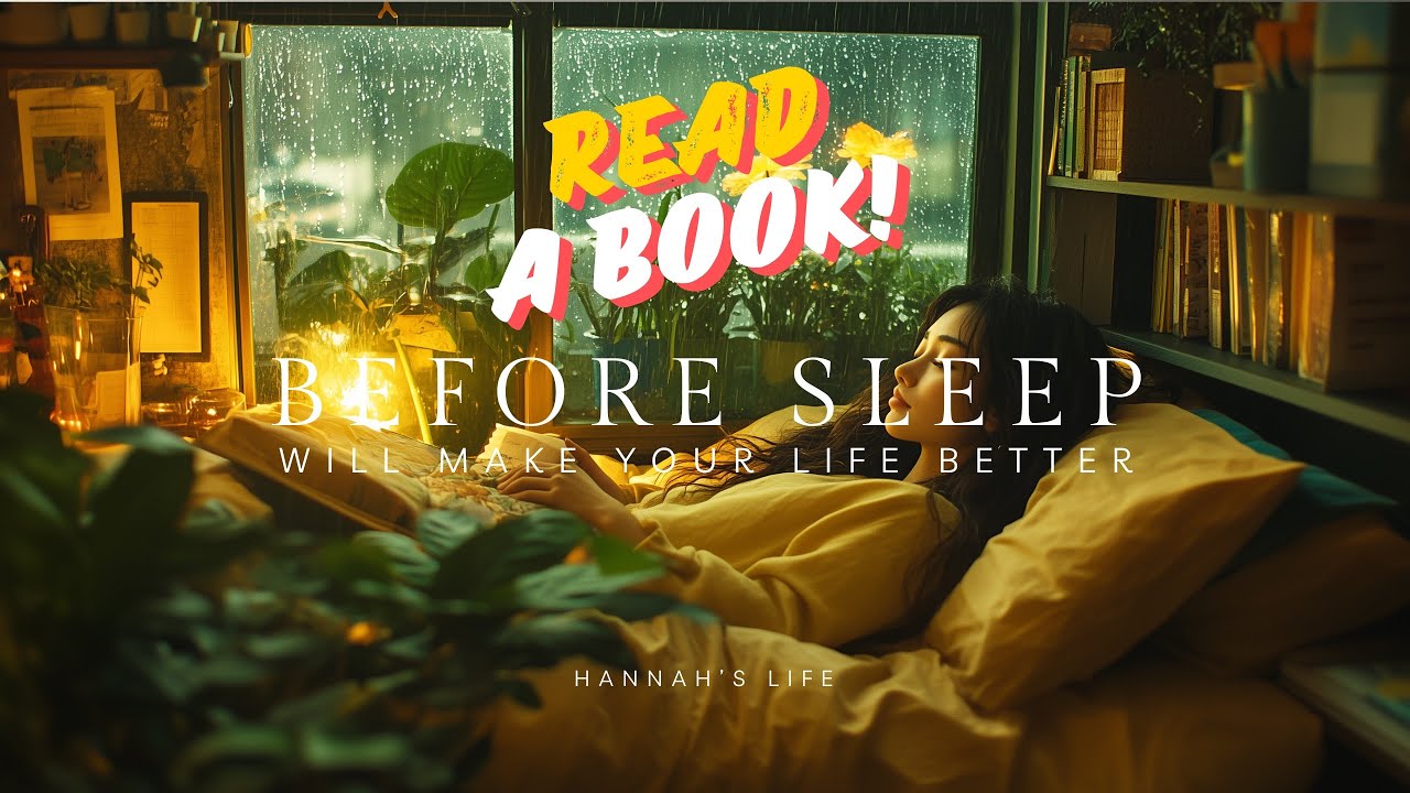 Read a book before sleep, then your life better - YouTube