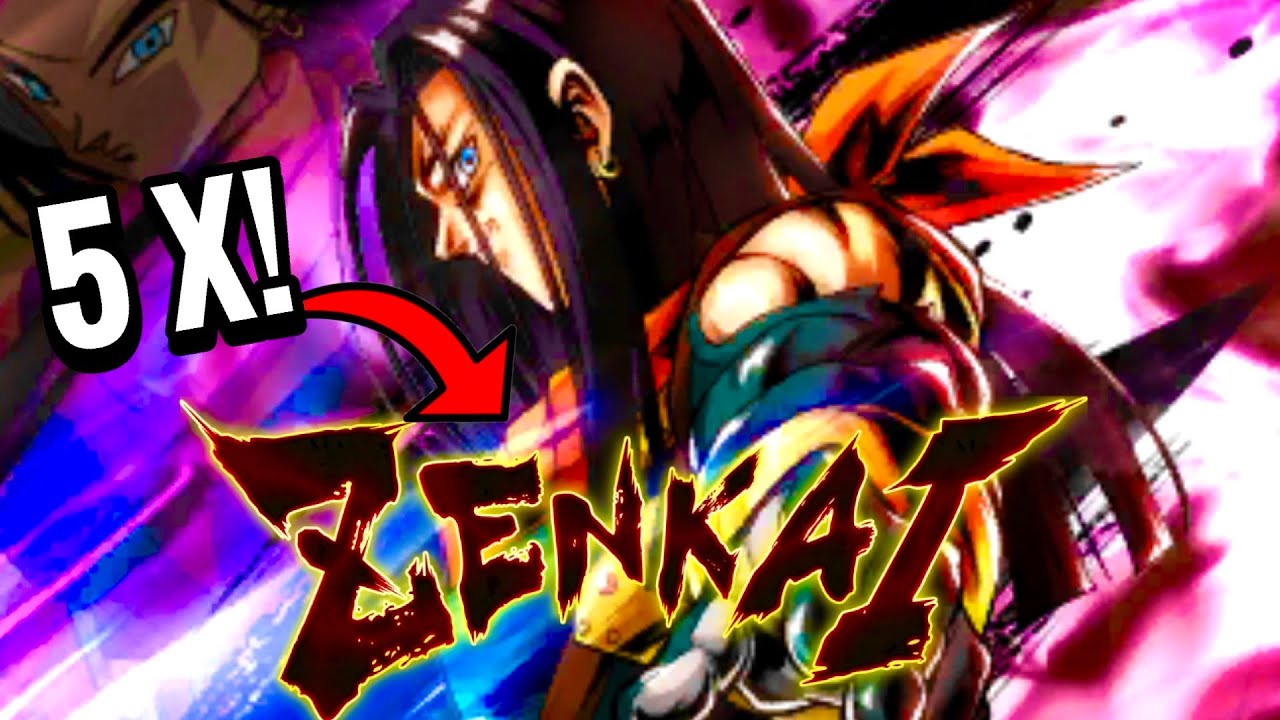 This Is Just OUTRAGEOUS! 5 X Zenkai Buffed LF Super Android 17! DB ...
