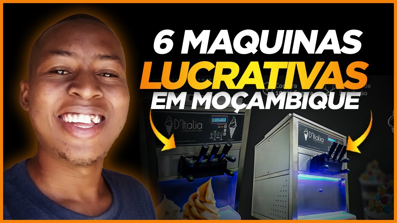️6 MÁQUINAS PARA GANHAR DINHEIRO EM MOÇAMBIQUE EM 2023 - YouTube