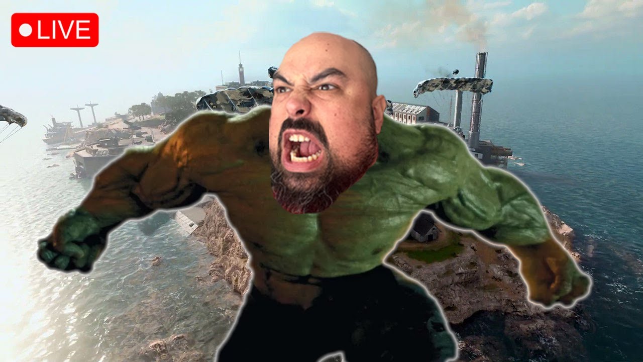 LIVE- #1 Fat Funny Hulk Rages During Warzone Part 2 - YouTube