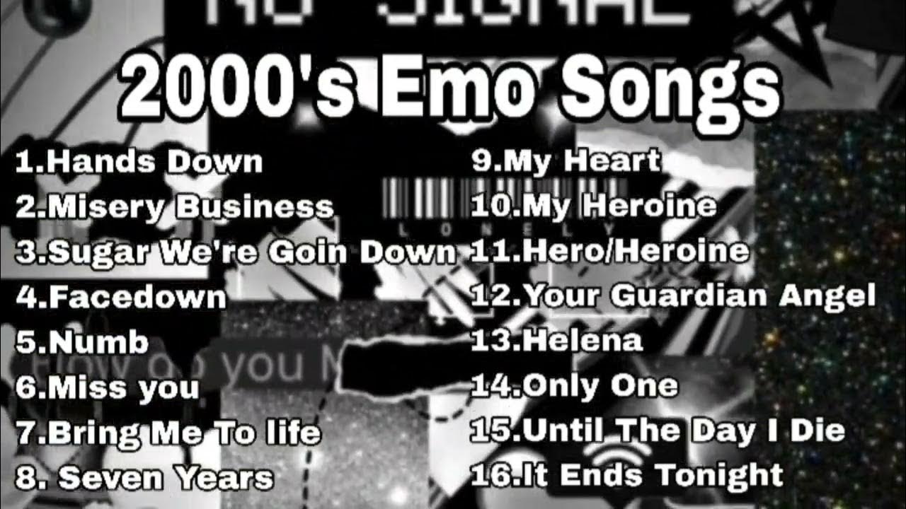 2000's Emo songs| Sophia & Shawn’s Playlist - YouTube