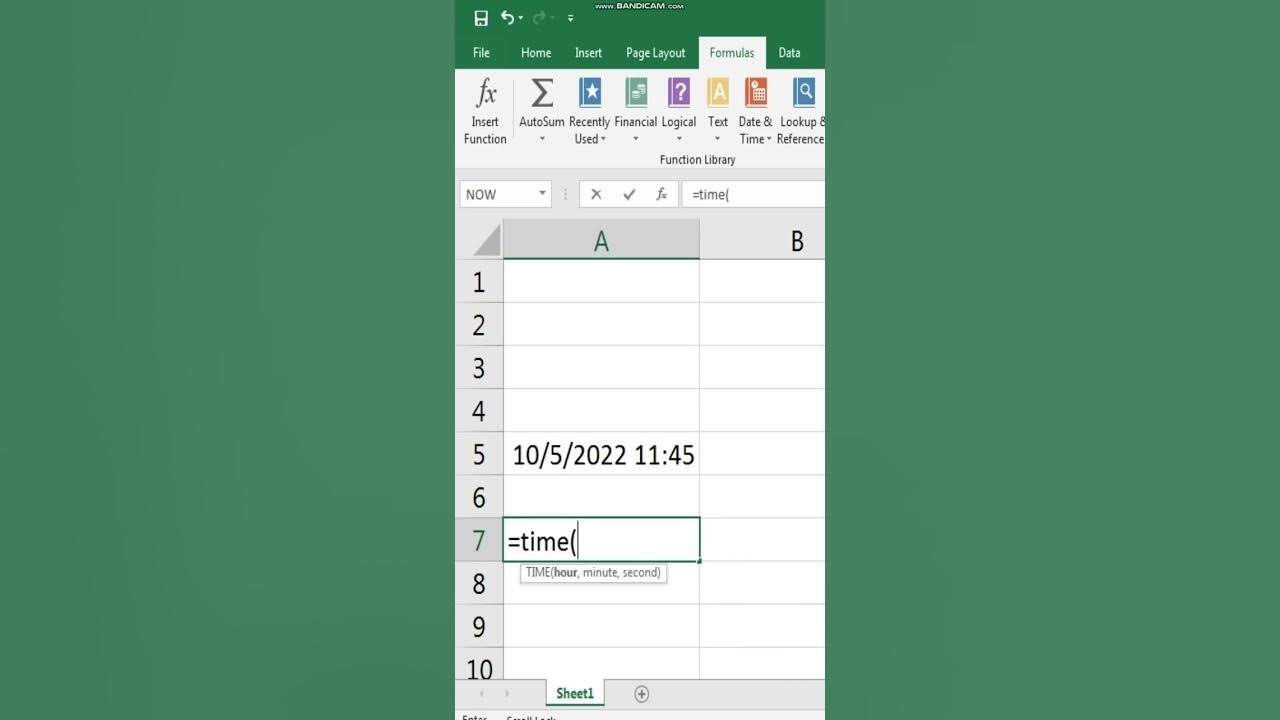 Time In Excel Excel Tricks Shorts Nicetolearn Exceltutorial Exceltricks Youtube