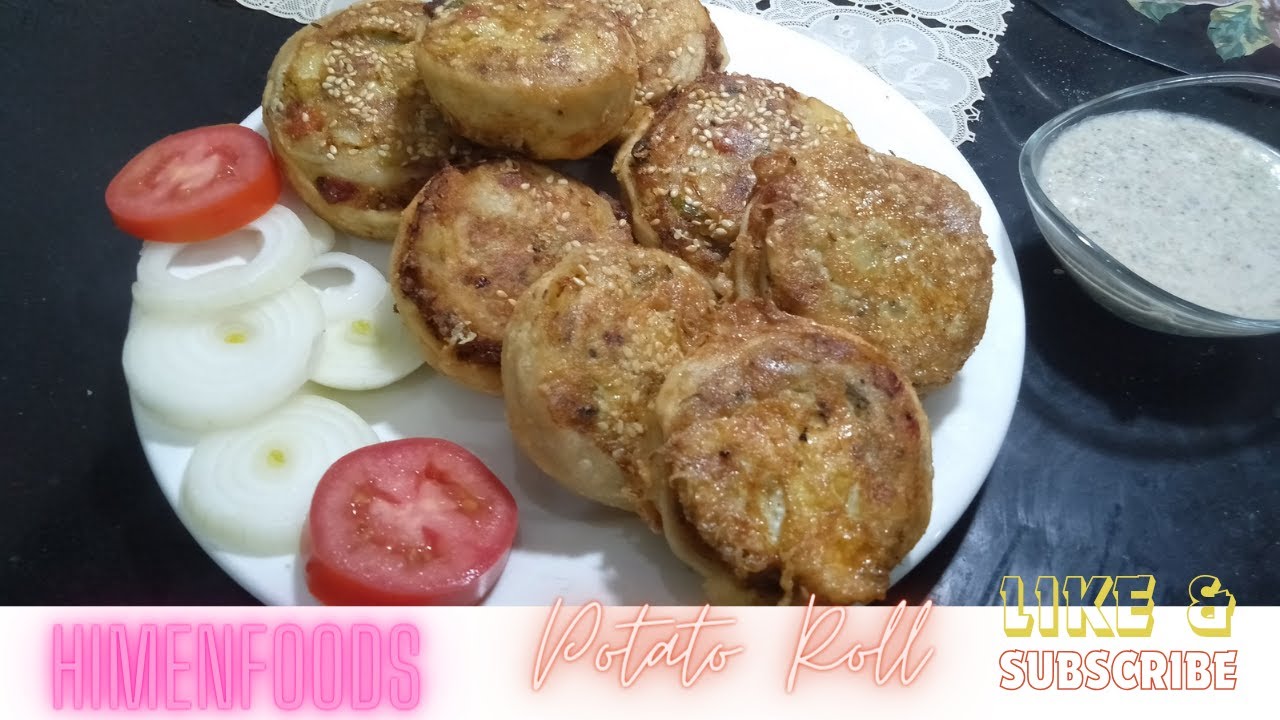 Crispy Crazy potato Roll recipe by HimenFoods - YouTube