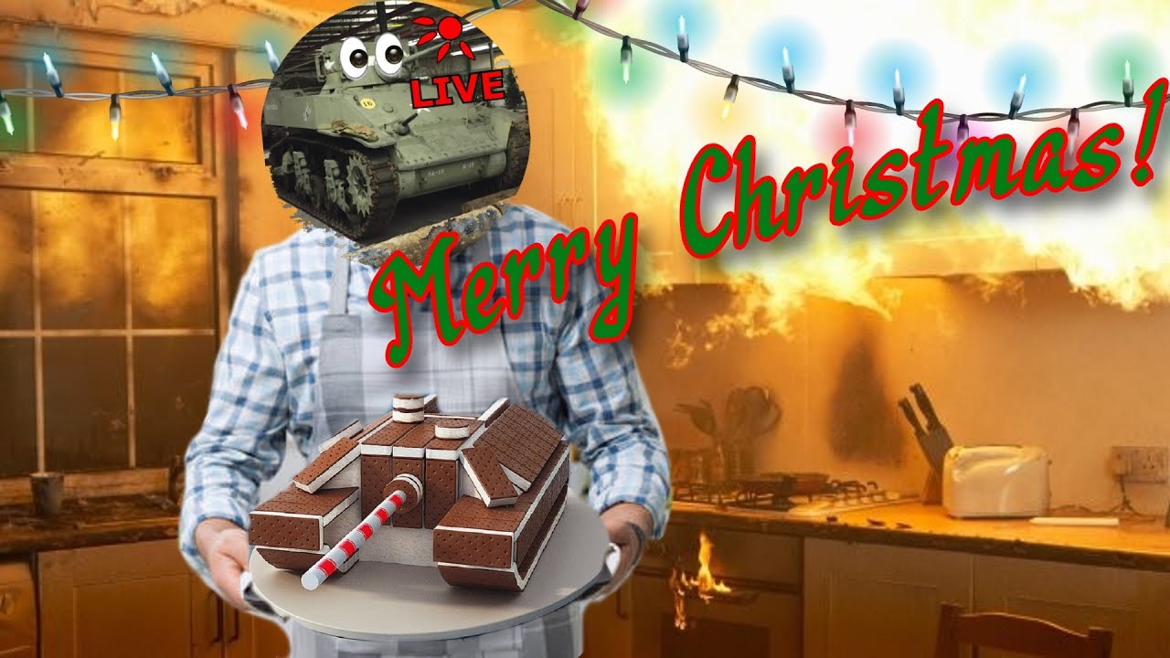 The Eta320 Gingerbread Tank (and chili) Stream! Part 1 - Baking - YouTube