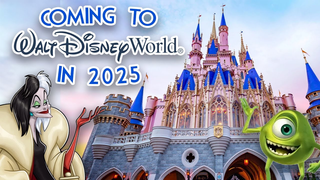 WHAT'S COMING TO DISNEY WORLD IN 2025? A Walk Through the Parks! - YouTube