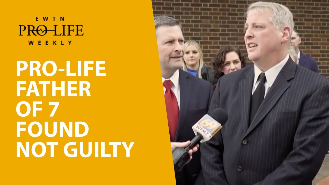 Acquitted Pro-life Dad Mark Houck Talks to EWTN Pro-life Weekly - YouTube