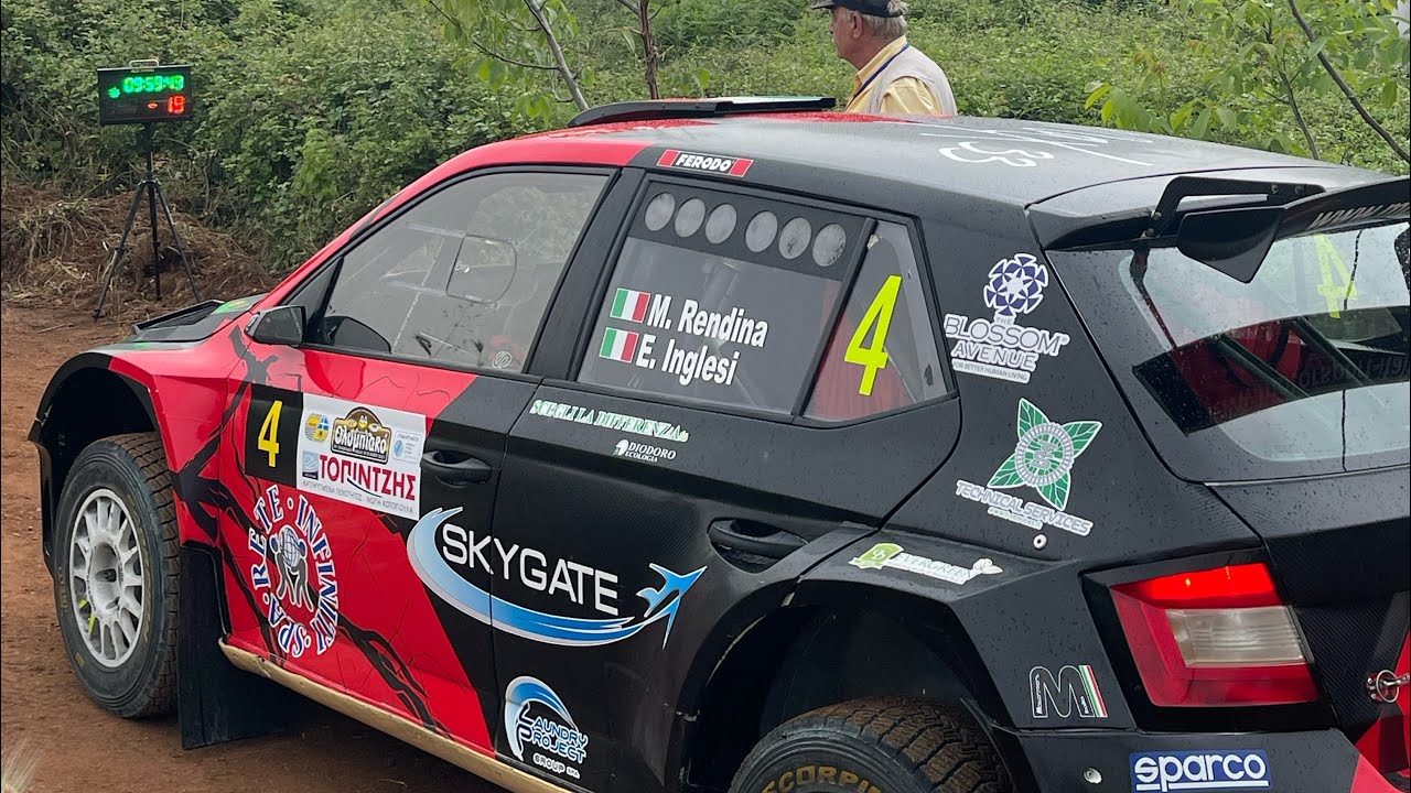Shakedown Rally OLYMPIACO 2024 HD *Close call Flat out * - YouTube