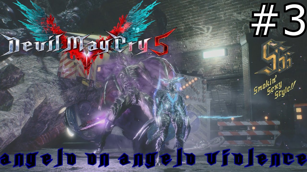LIVE ON... Devil May Cry 5 part 3 (Angelo on Angelo Violence) - YouTube