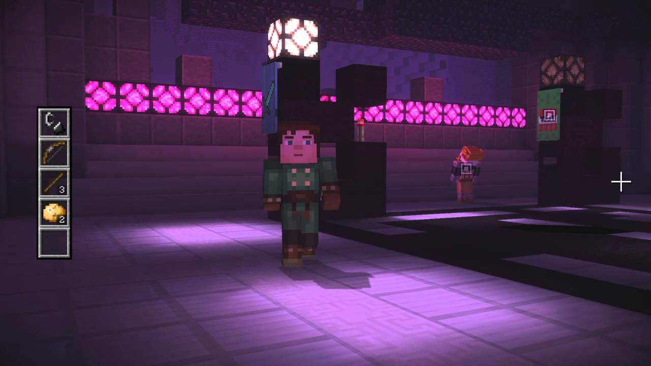 Minecraft: Story Mode episode 4 part 9 enderdragon story - YouTube