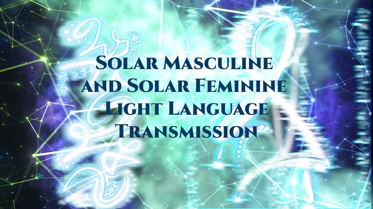 Solar Masculine and Solar Feminine - Watchu Need! - YouTube