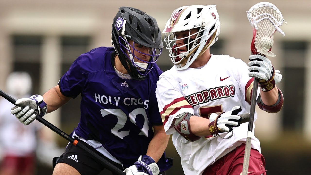 Postgame: Lafayette Men's Lacrosse vs. Holy Cross - YouTube